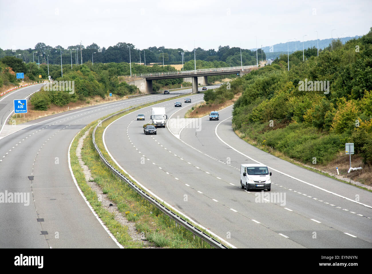 Operation Stack M20 Kent lifted after days of chaos on Kent roads Stock ...