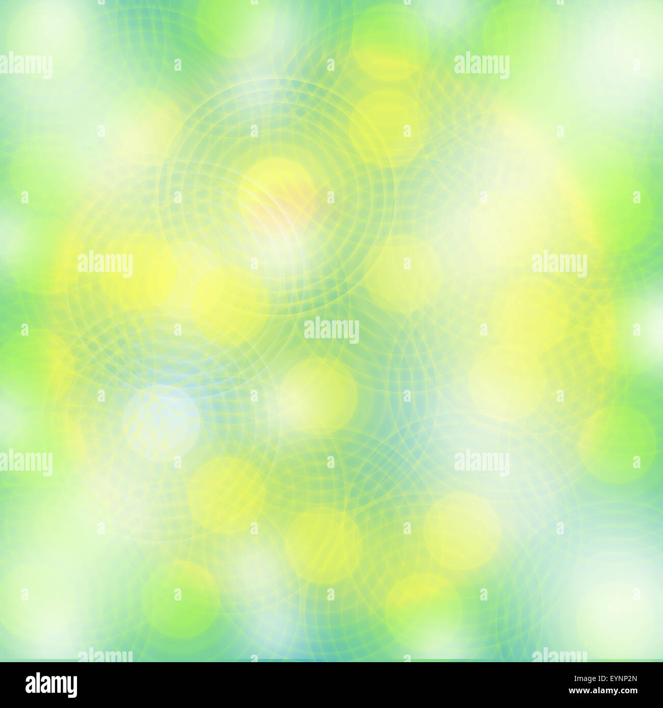 bright yellow and green color circle shapes, abstract background Stock ...
