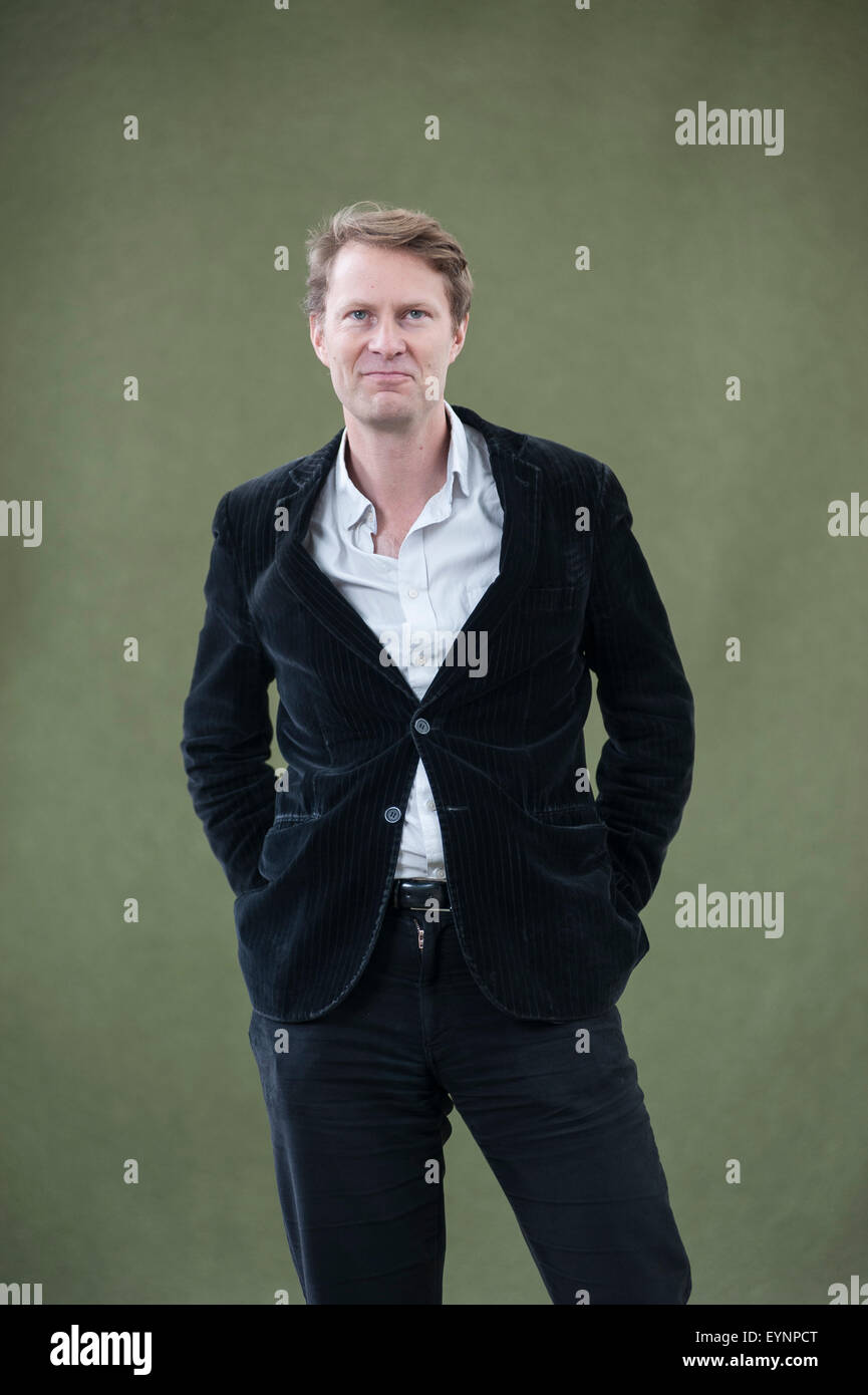 British journalist, Luke Harding, appearing at the Edinburgh ...