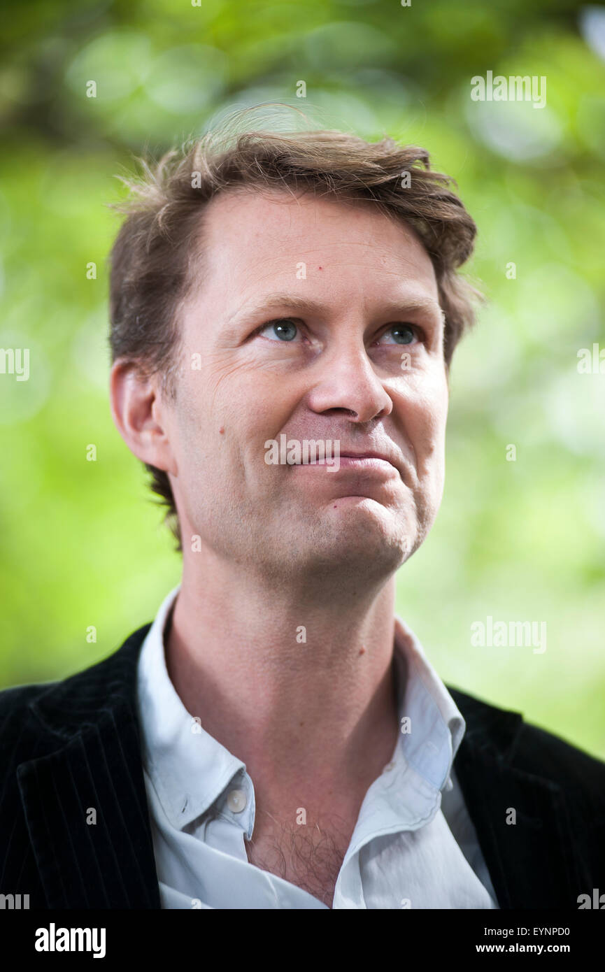 British journalist, Luke Harding, appearing at the Edinburgh ...