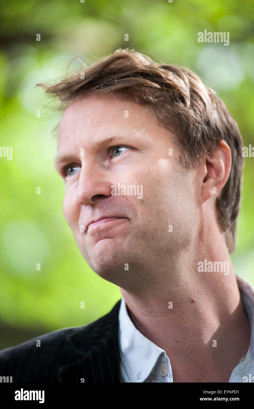 British journalist, Luke Harding, appearing at the Edinburgh ...