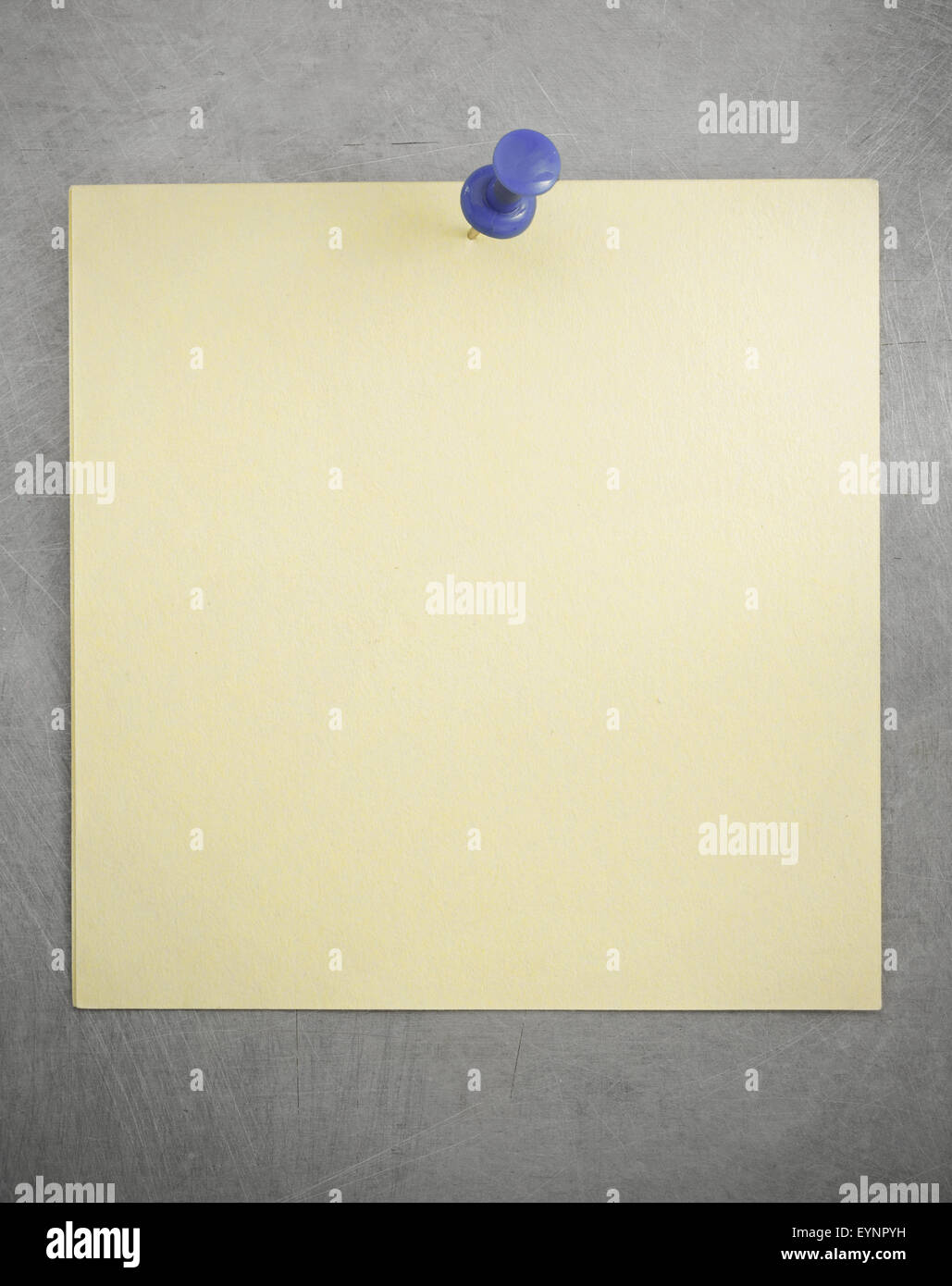 note paper at metal background texture Stock Photo - Alamy