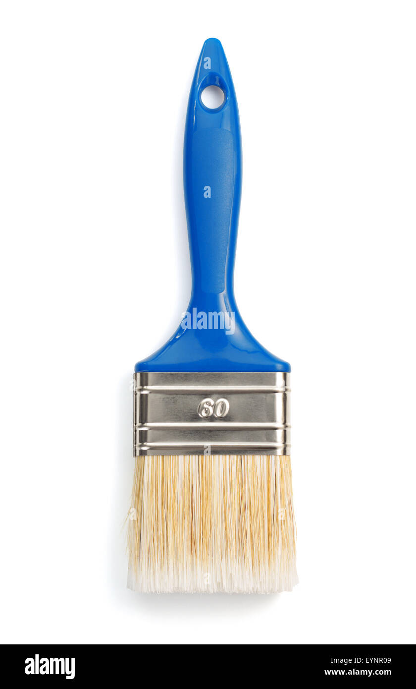 paintbrush isolated on white background Stock Photo - Alamy