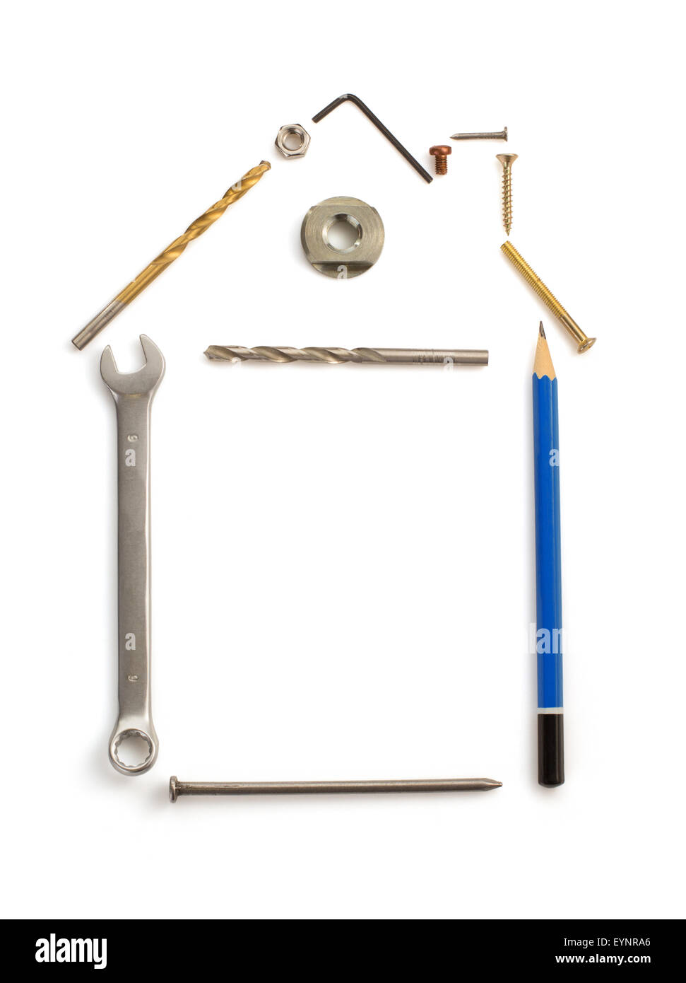 engineering concept isolated on white background Stock Photo - Alamy