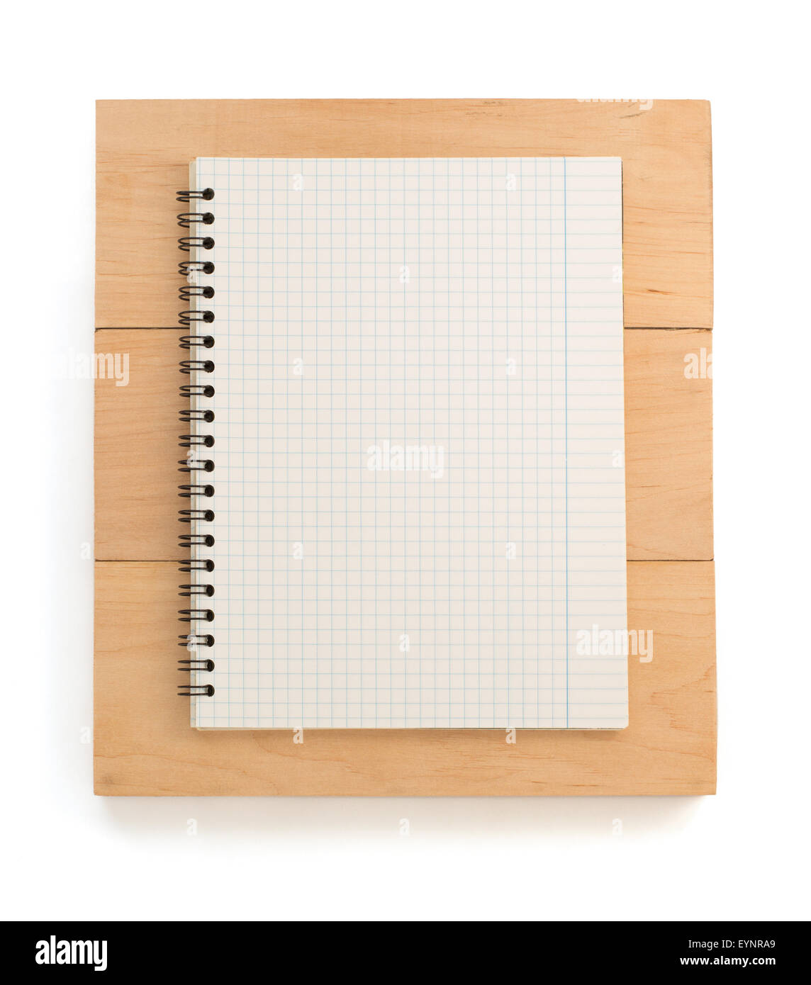notebook and board isolated on white background Stock Photo - Alamy