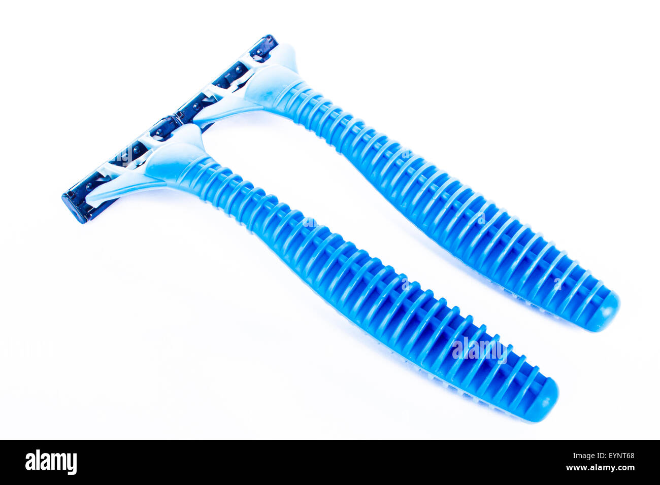 close up razor on isolated background Stock Photo - Alamy