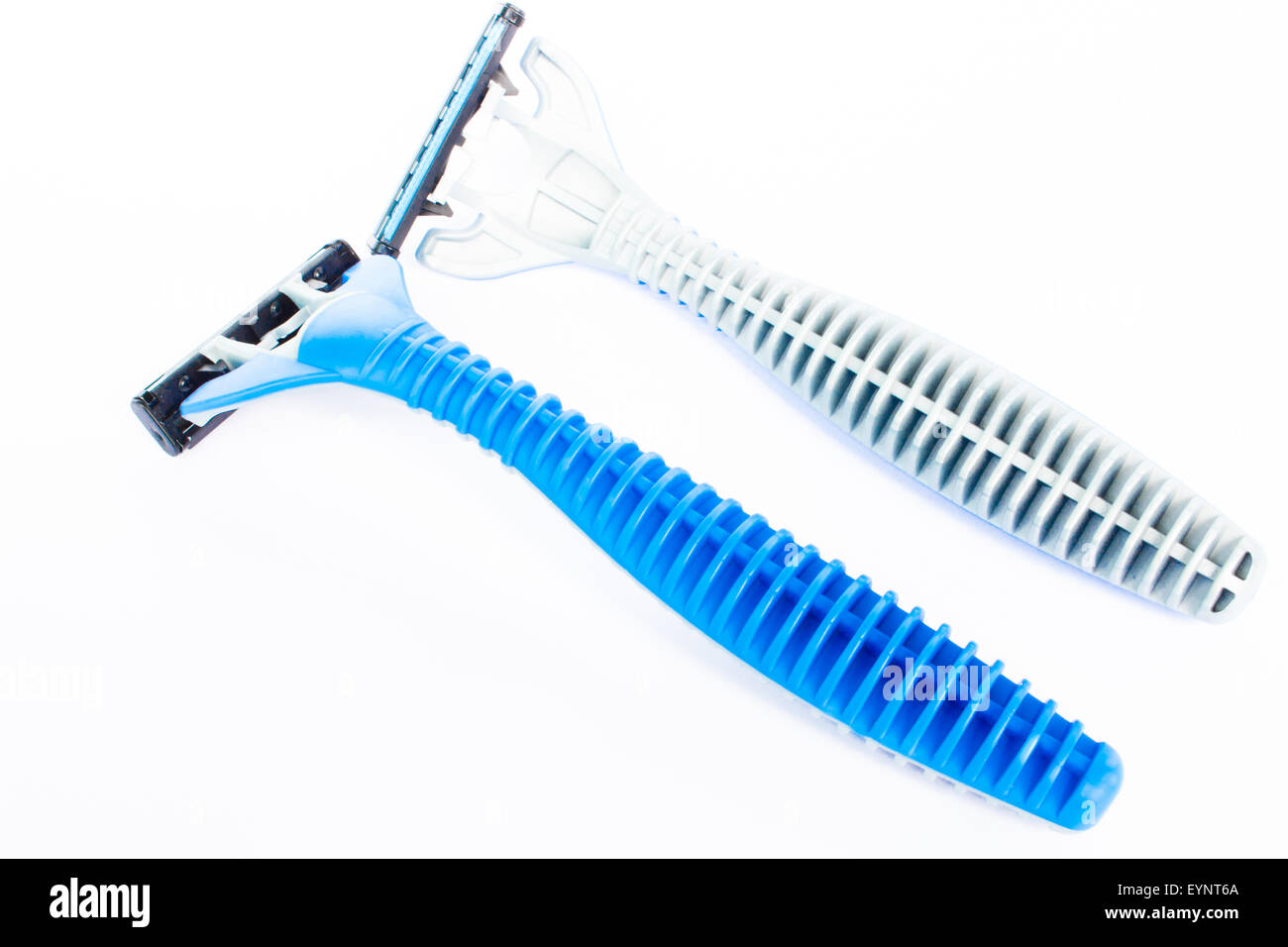 close up razor on isolated background Stock Photo - Alamy