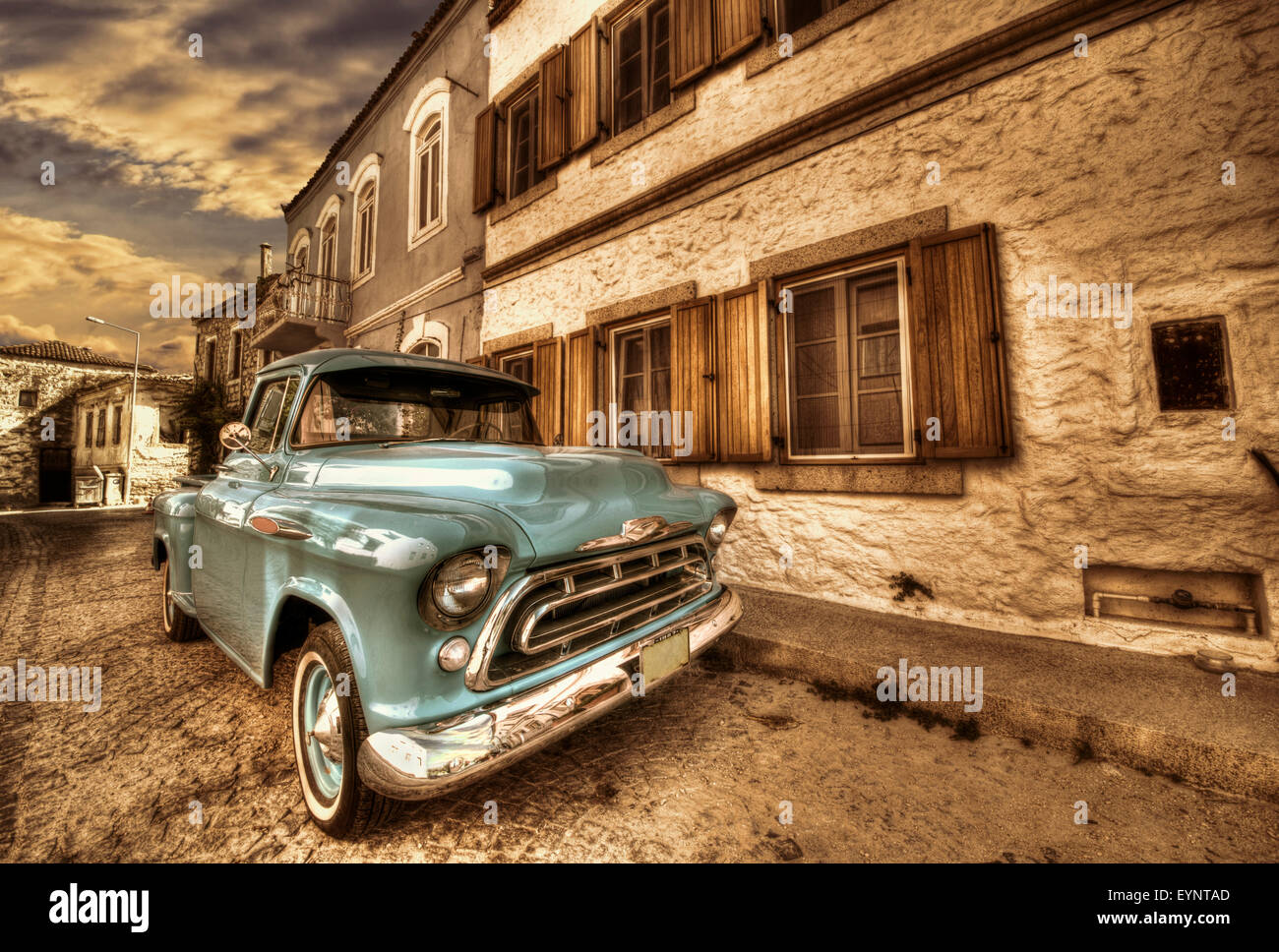 Old Classic Car Stock Photo - Alamy