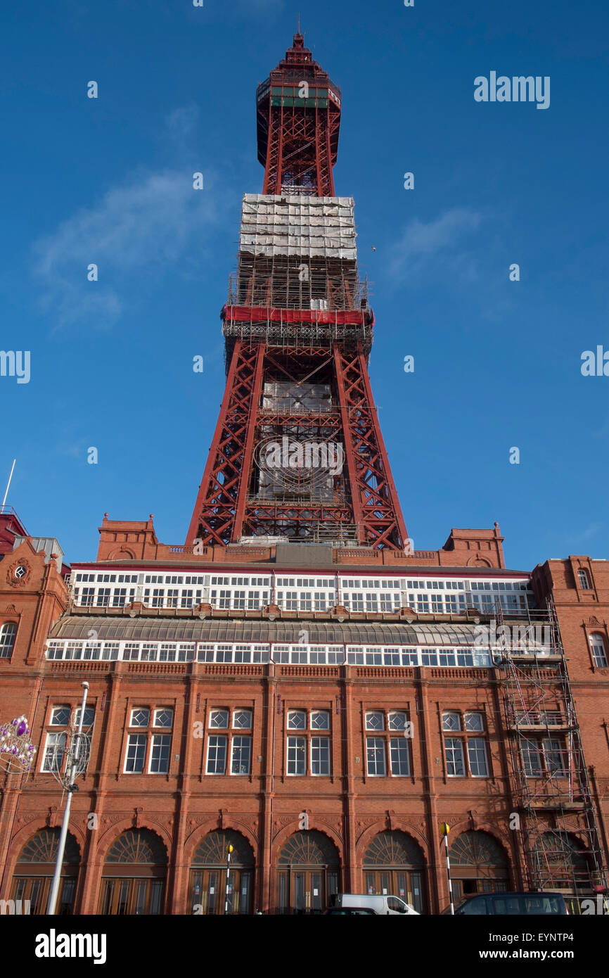 Blackpool tower aerial hi-res stock photography and images - Alamy