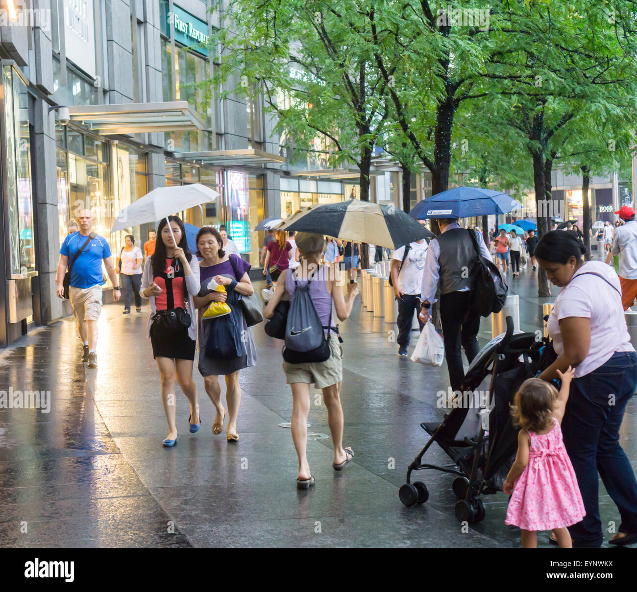 Cityscape in raining time rain hi-res stock photography and images - Alamy