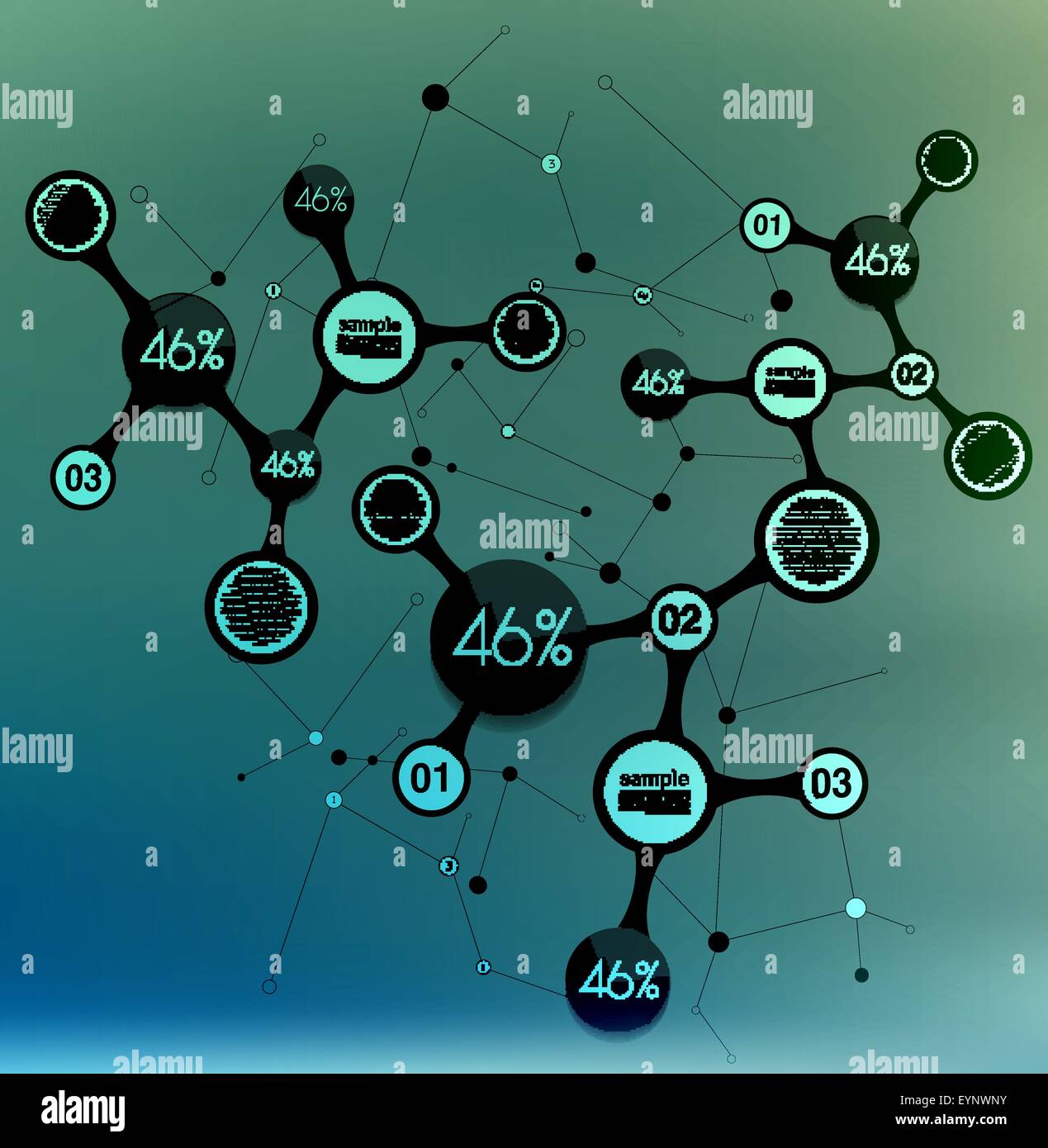 abstract background, number line Stock Vector Image & Art - Alamy