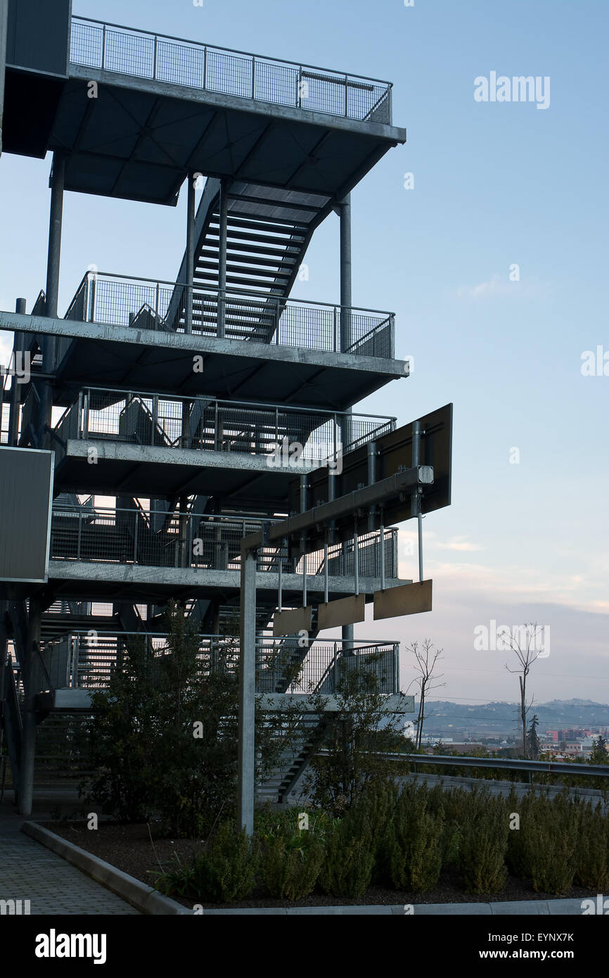 Industrial steel railing hi-res stock photography and images - Alamy