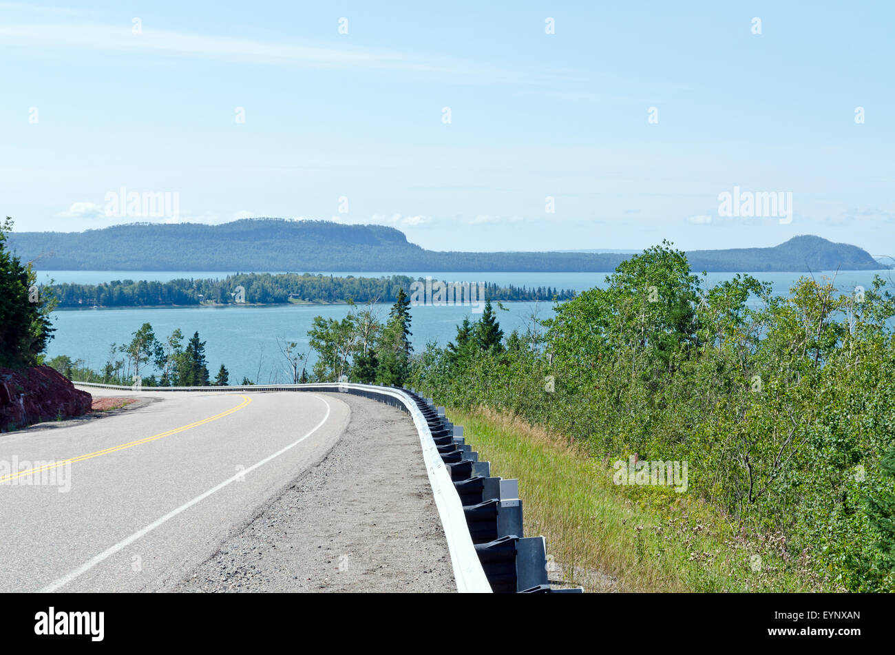 Canada highway hi-res stock photography and images - Alamy