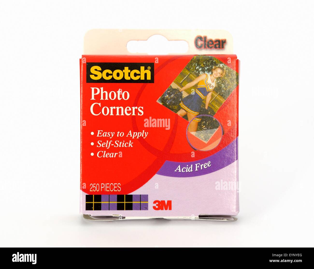 Scotch photo adhesive corners Stock Photo - Alamy
