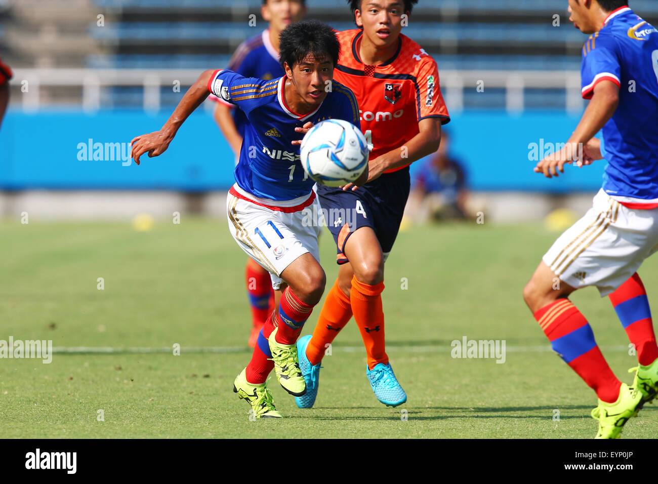 Kanagawa, Japan. 1st Aug, 2014. Yuki Nakasugi (F Marinos) Football ...