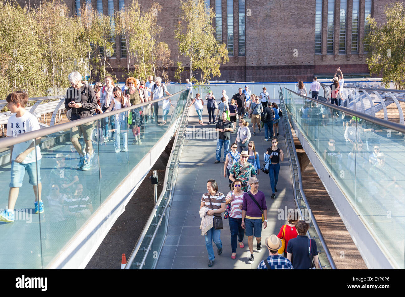 Millennium bridge footbridge hi-res stock photography and images - Alamy