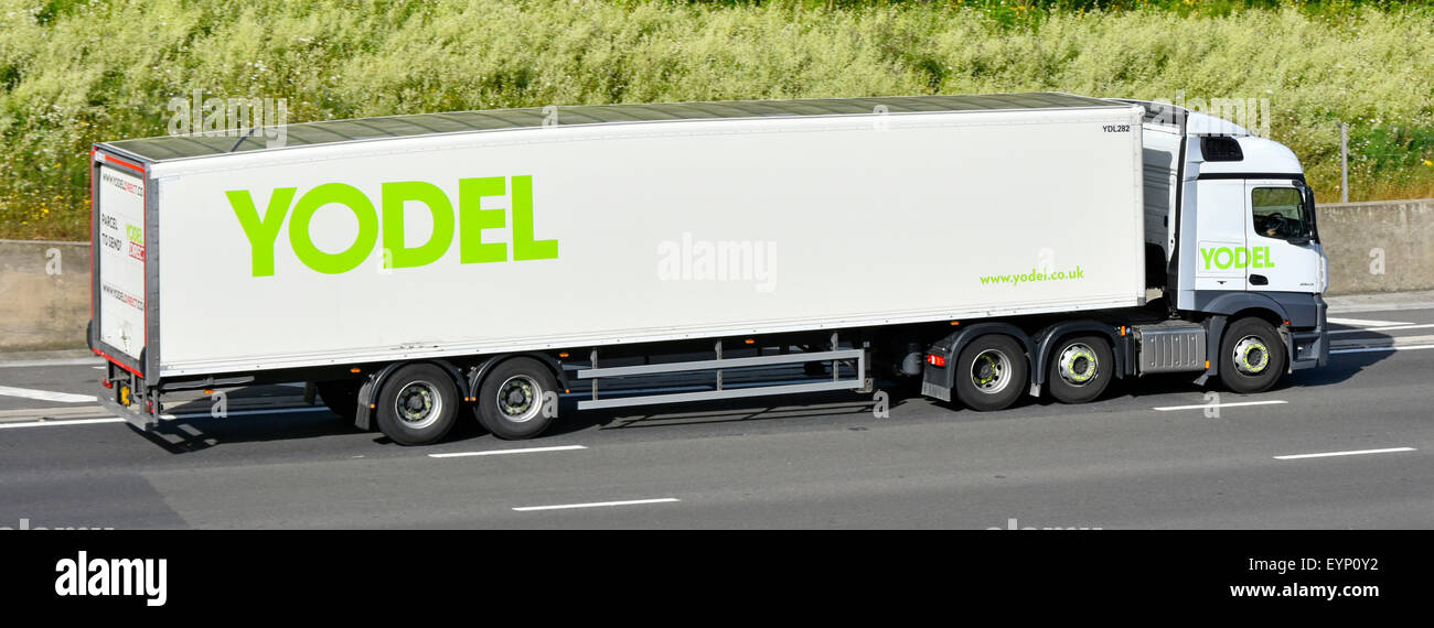 YodeYodel transportation logistics via articulated hgv parcel delivery ...
