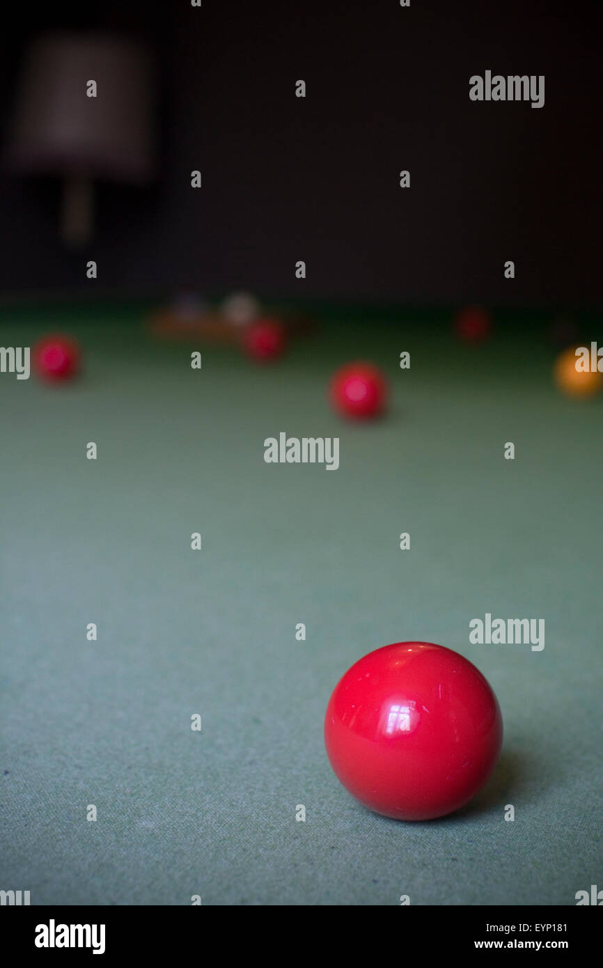 Close up of billiard balls hi-res stock photography and images - Alamy