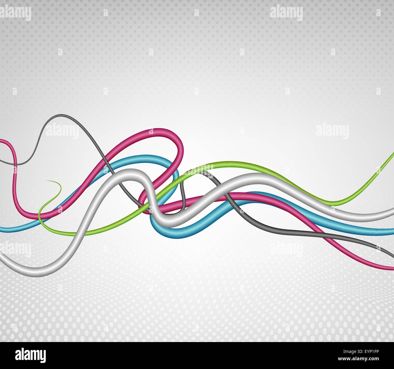 Abstract Color Lines On A Gray Background Stock Vector Image & Art - Alamy