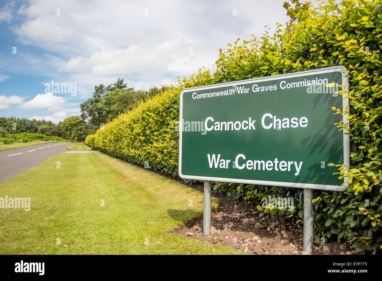 The Cannock Chase German Military Cemetery Cannock Staffordshire West ...