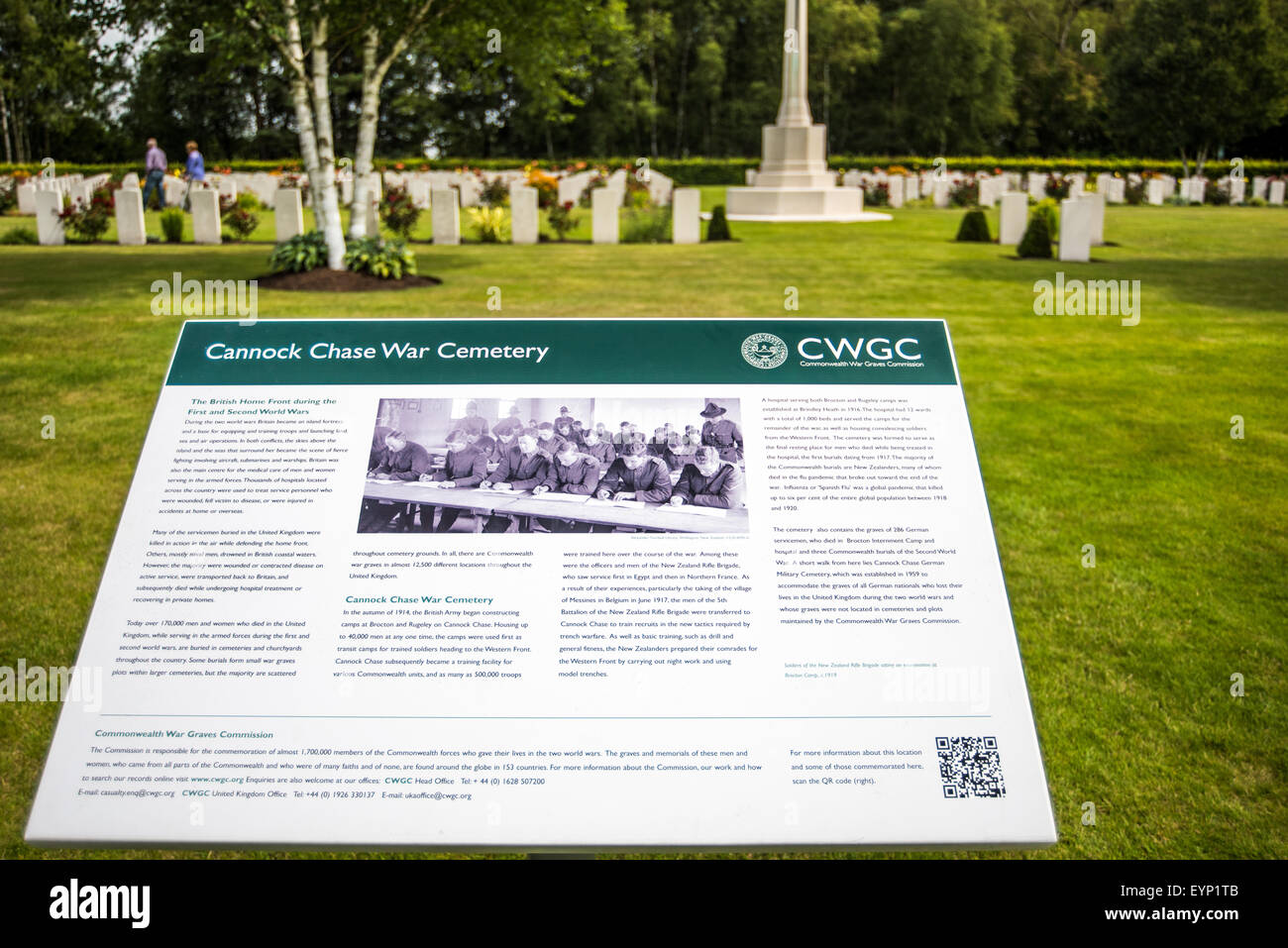 The Cannock Chase German Military Cemetery Cannock Staffordshire West ...