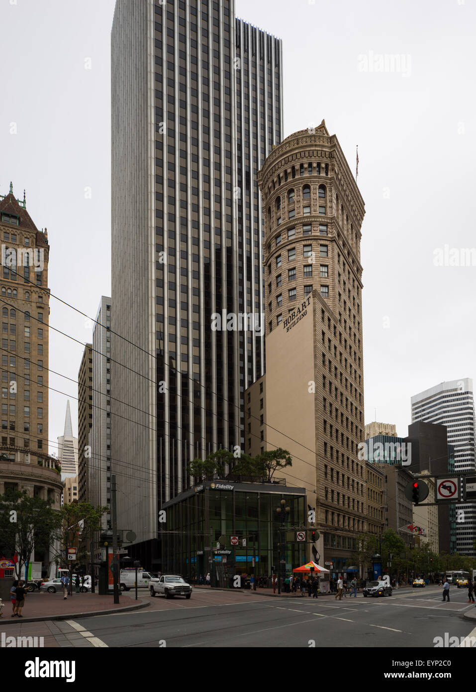 The Hobart Building in San Francisco, by architect Wilis Polk. A San ...