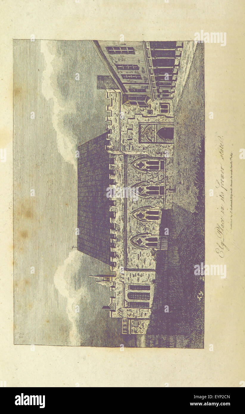 An illustration from 'The Antiquities of London', showcasing an ancient ...