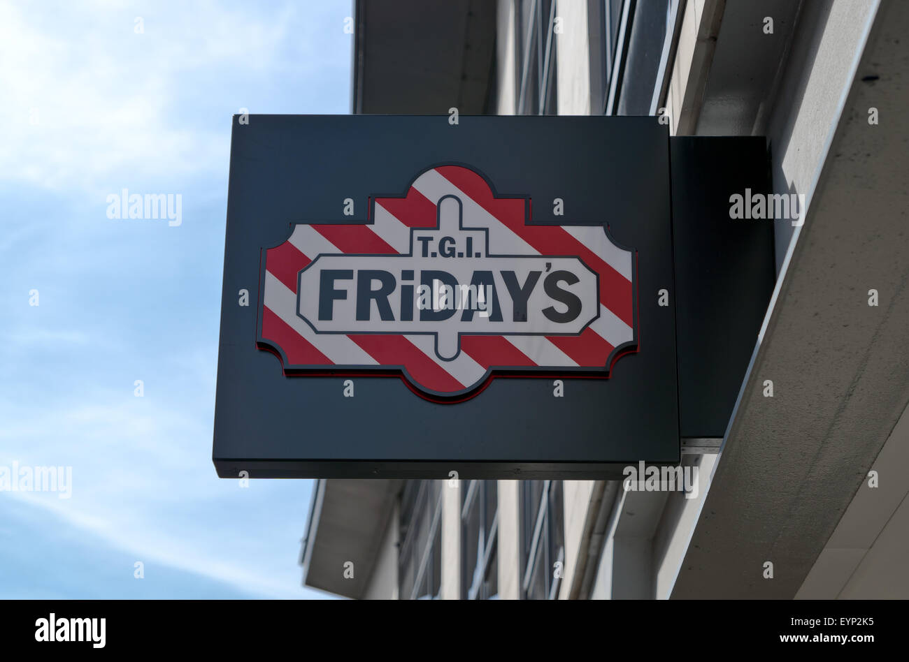 TGI Friday sign Stock Photo - Alamy