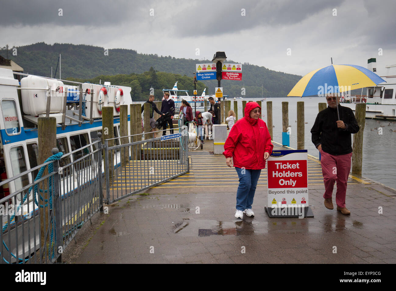 Bowness on Lake Windermere, Cumbria, UK. 2nd Aug, 2015. UK Weather ...