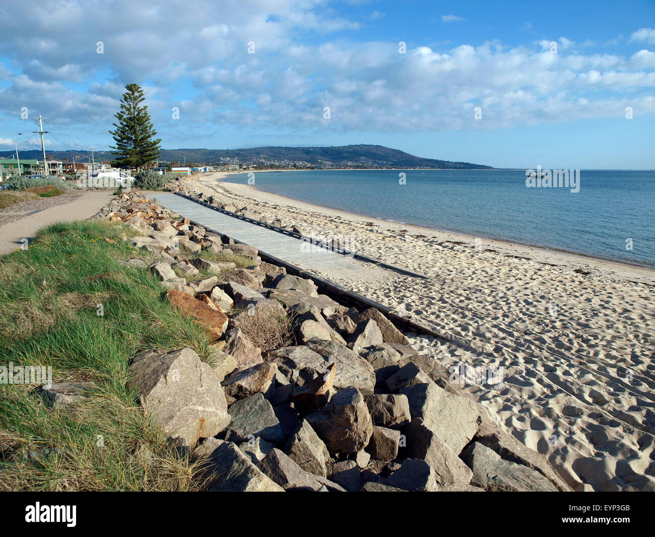 Beach access ramp Stock Photo - Alamy