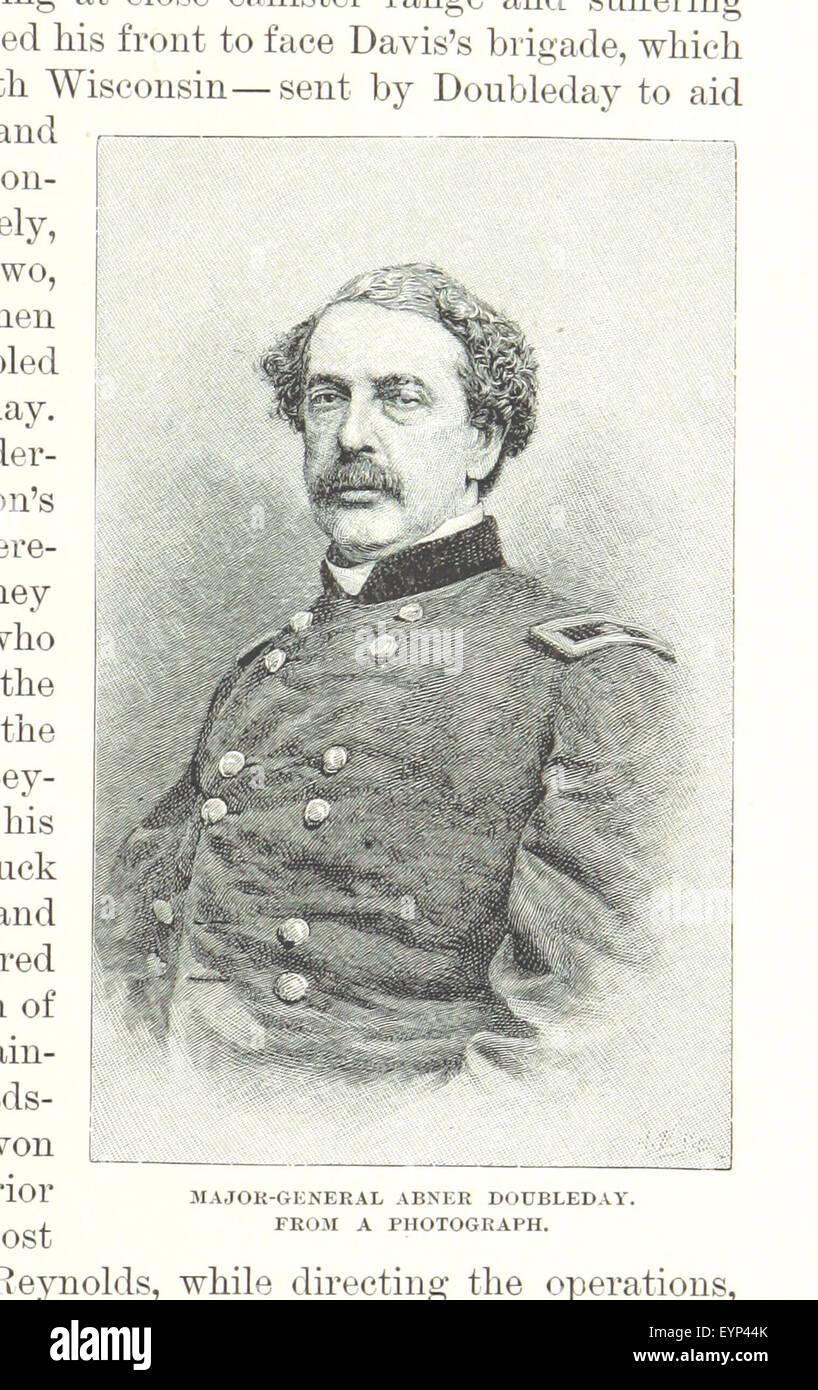 An image from 'Battles and Leaders of the Civil War,' showing a ...