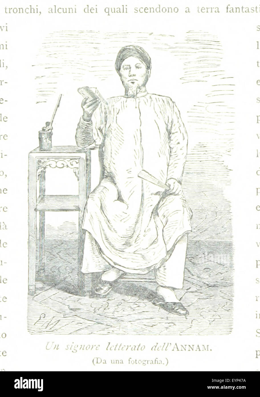 An image from 'Viaggio interno al globo', an exploration of the ...
