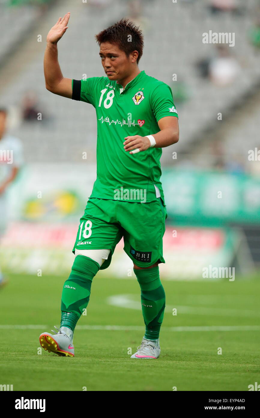 Ajinomoto Stadium, Tokyo, Japan. 1st Aug, 2015. Daisuke Takagi (Verdy), AUGUST 1, 2015 ...