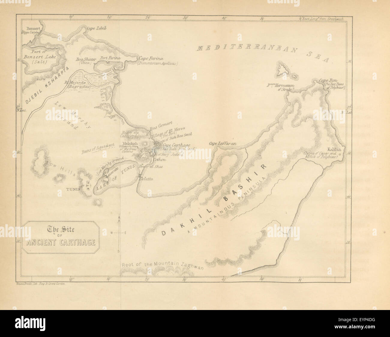 Ancient algeria map hi-res stock photography and images - Alamy