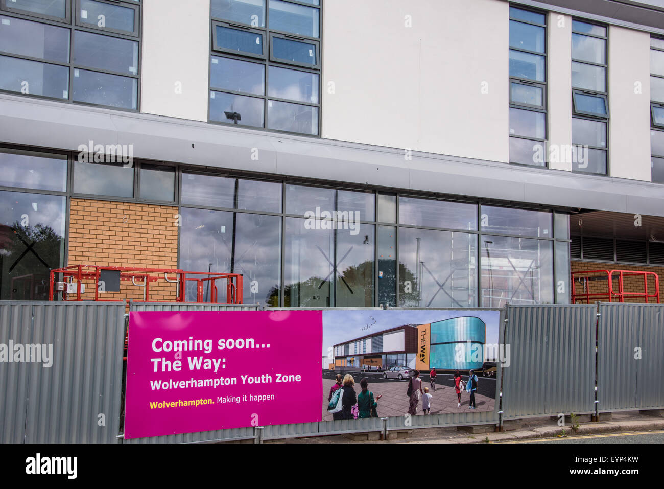 Construction of Wolverhampton The Way Youth Zone Worcester Street ...