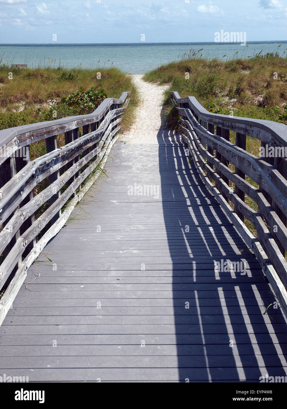 Beach access ramp Stock Photo - Alamy