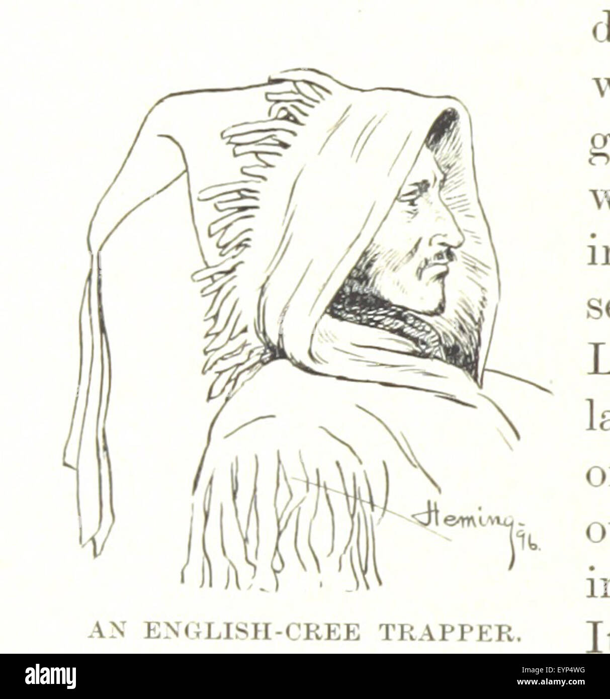 An image from 'Across the Subarctics of Canada', showing an expedition ...