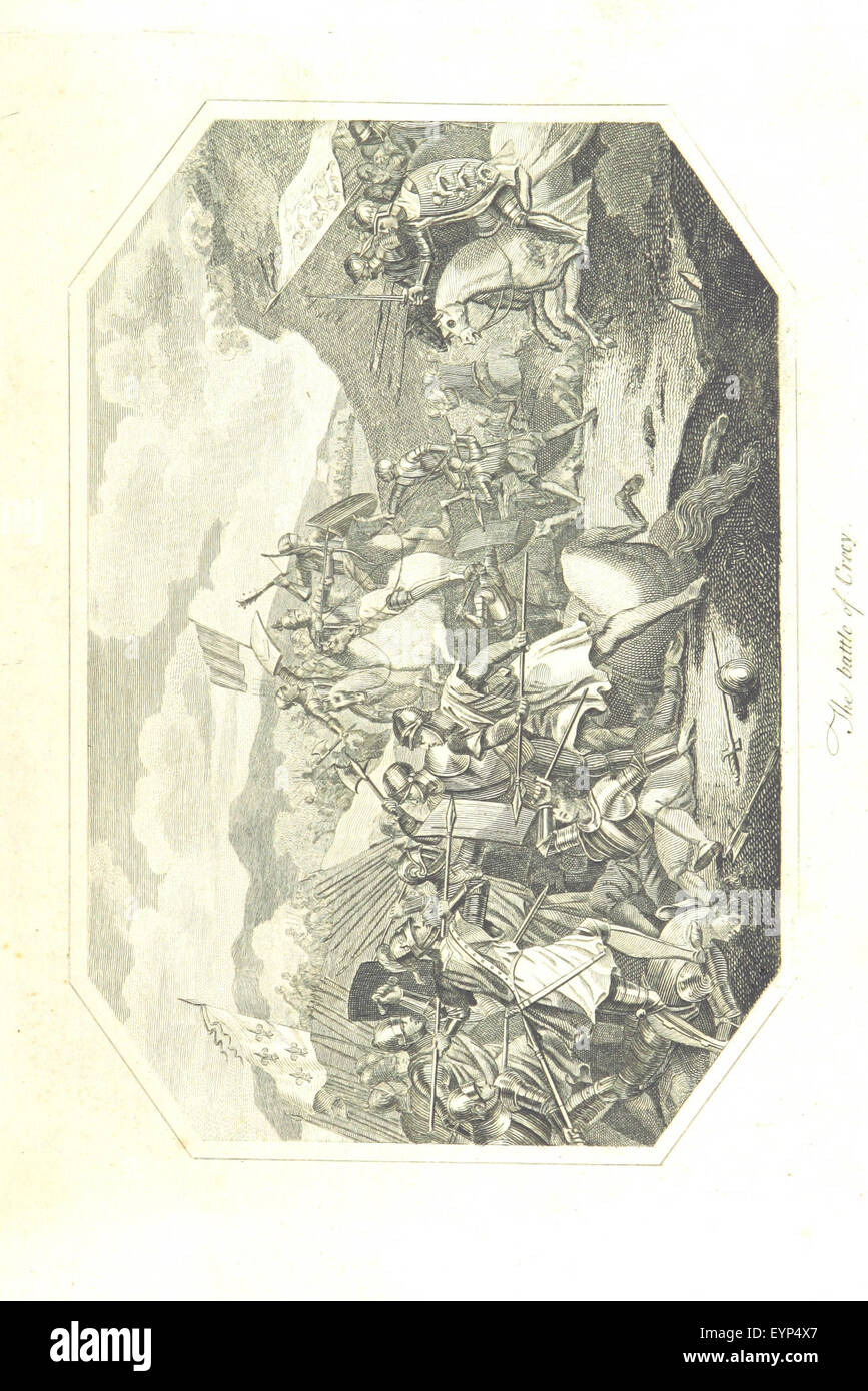 An image from 'The History of England,' depicting key historical events ...