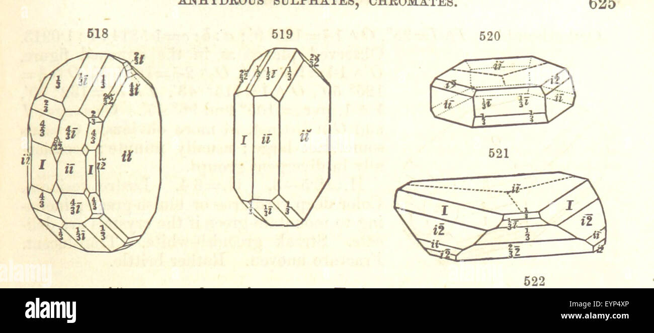 An image from 'A System of Mineralogy', showing detailed illustrations ...