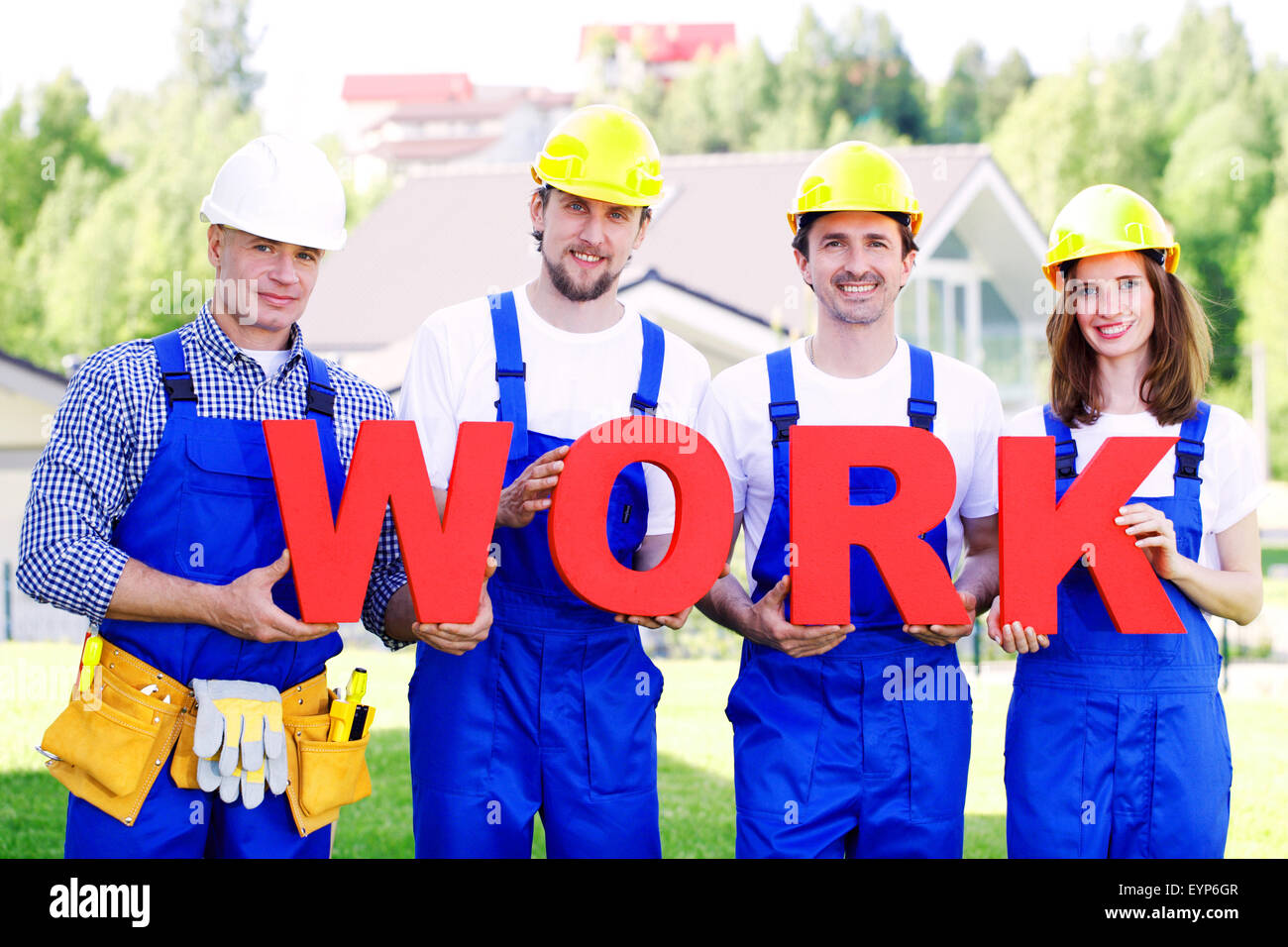 Professional workmen hi-res stock photography and images - Alamy
