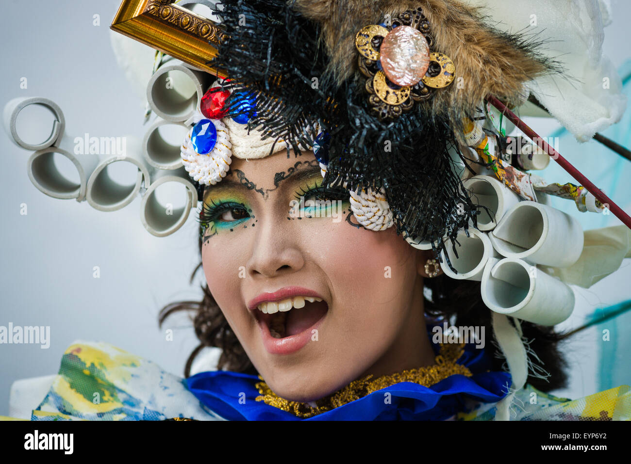 Jember Fashion Carnival in Jember, Java, Indonesia Stock Photo - Alamy