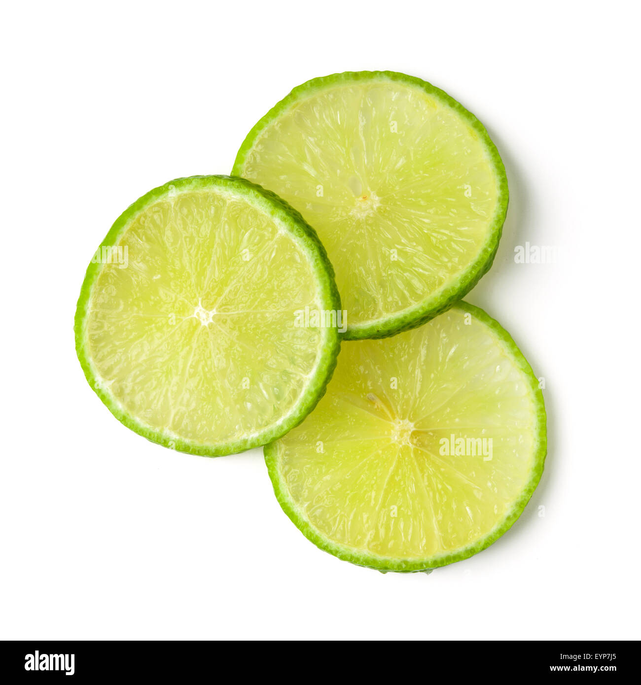 Slice section lime isolated hi-res stock photography and images - Alamy