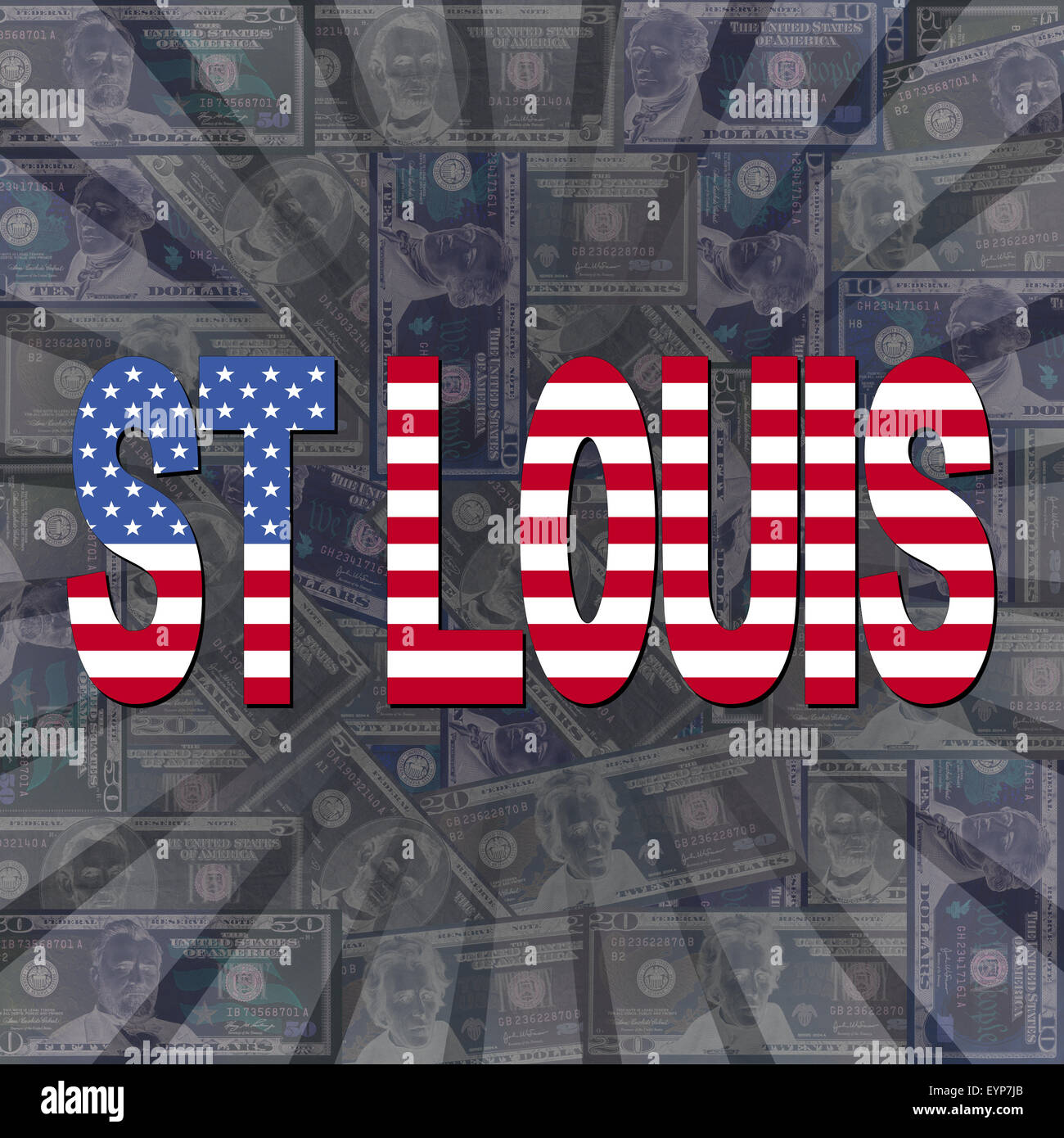 St louis flag text hi-res stock photography and images - Alamy