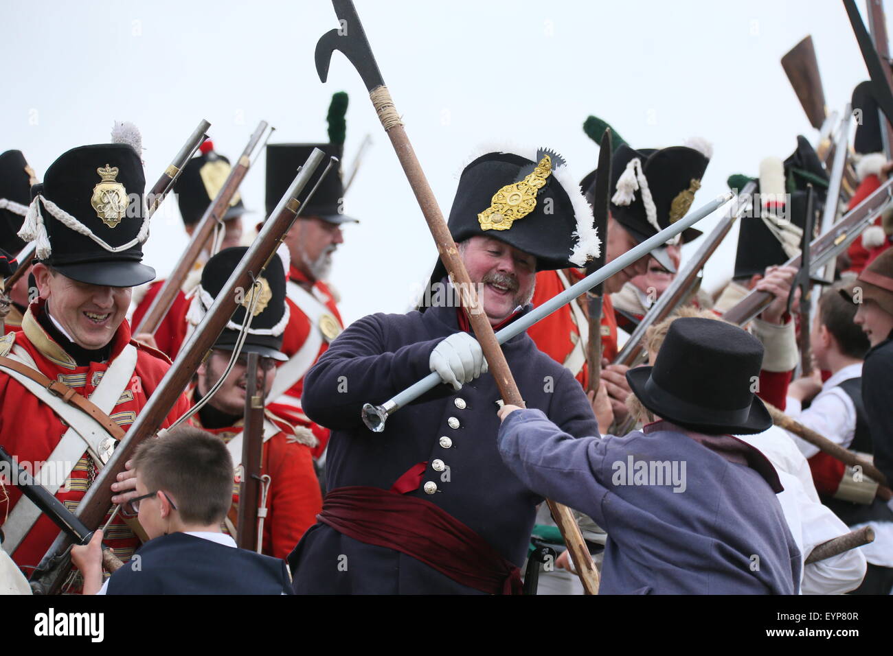 County Wexford, Ireland. 2nd Aug, 2015.Close quarters combat action ...