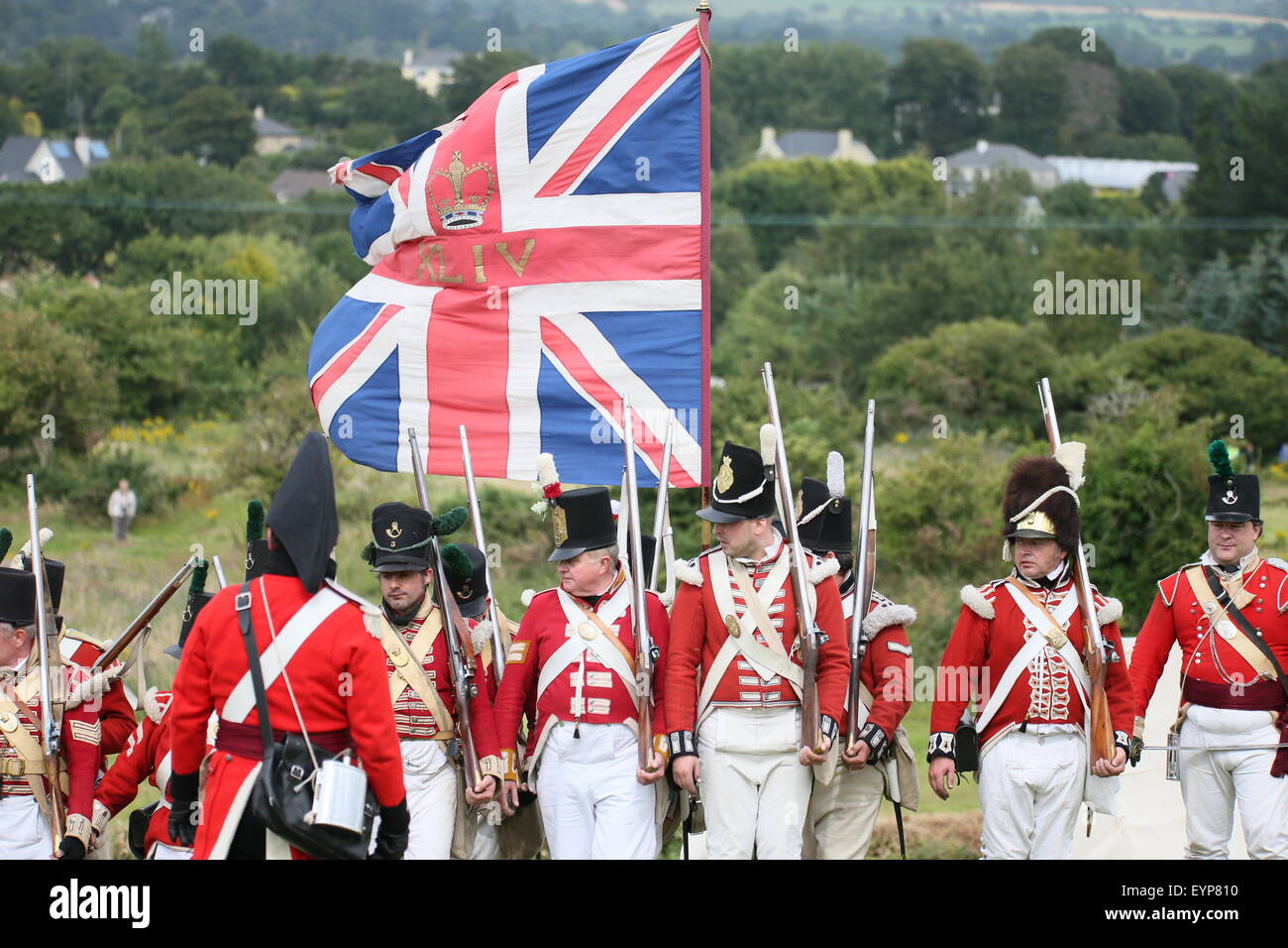 County Wexford, Ireland. 2nd Aug, 2015.Image from the Battle of Vinegar ...