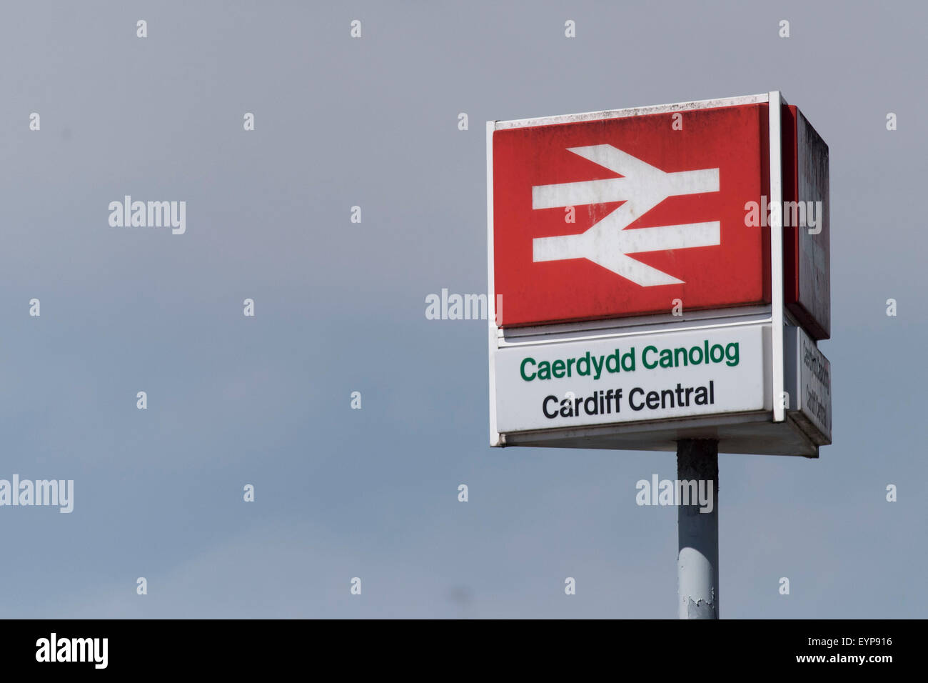 Cardiff Central train station in Cardiff, south Wales Stock Photo - Alamy