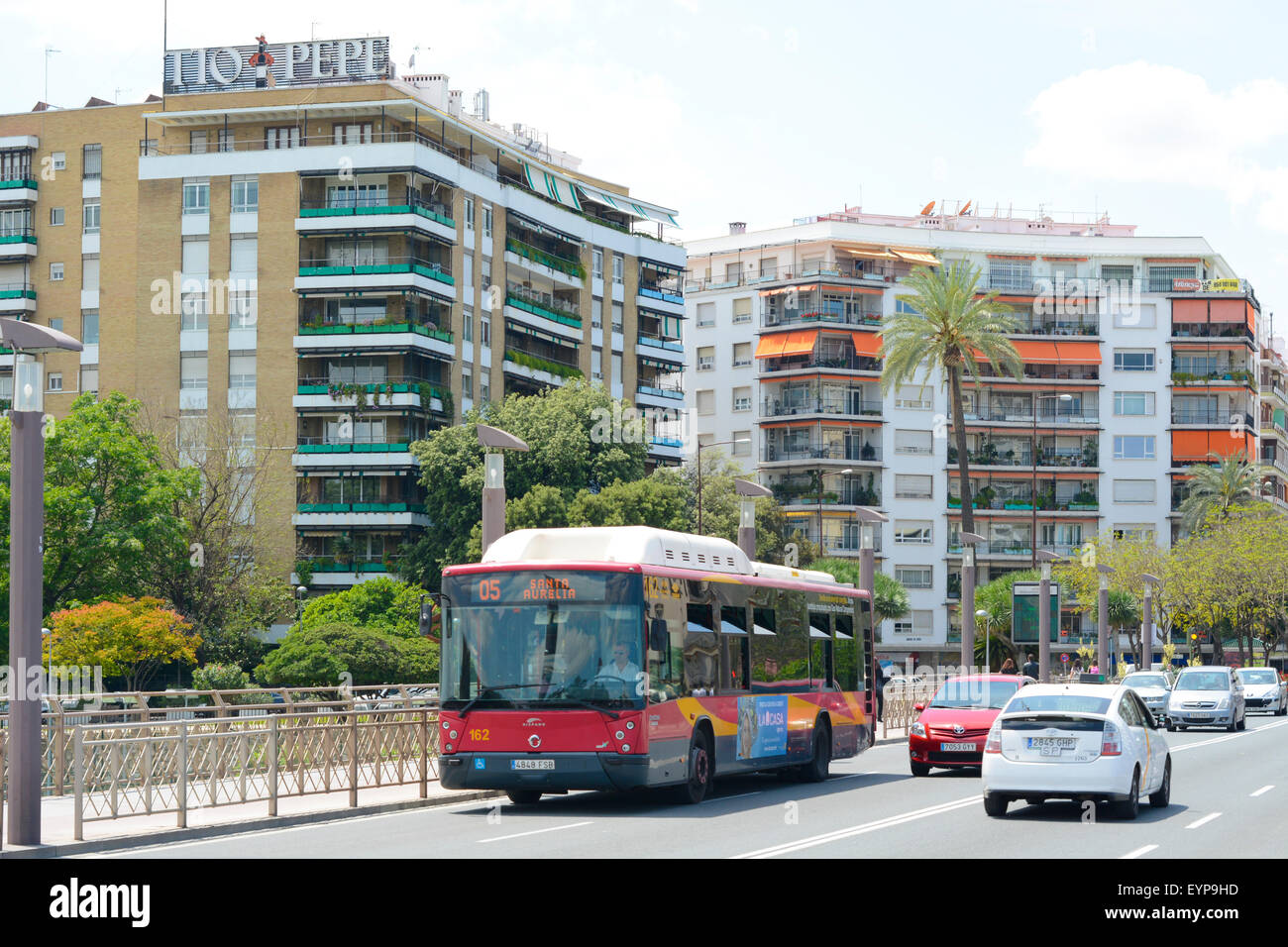 Seville trams hi-res stock photography and images - Alamy