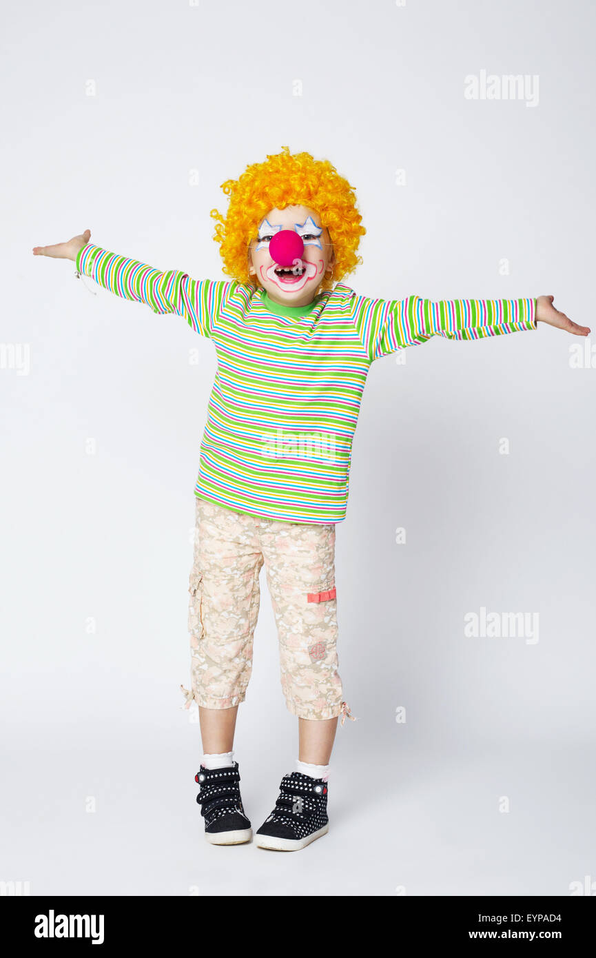 little funny clown Stock Photo - Alamy