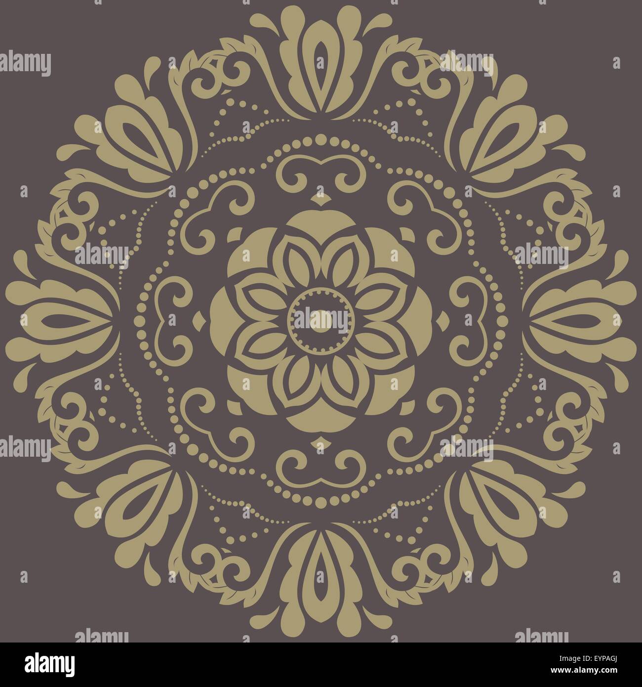 Floral Vector Abstract Pattern Stock Vector Image & Art - Alamy