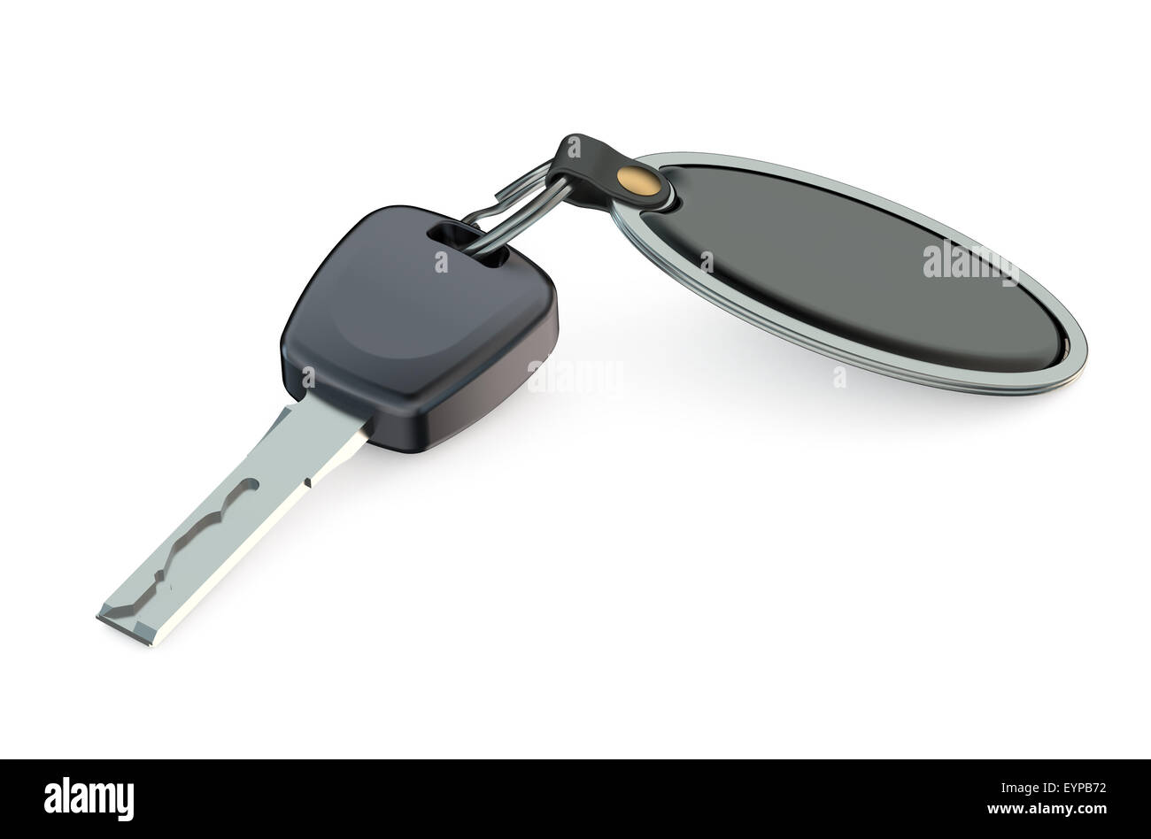 Car key isolated on white background Stock Photo - Alamy